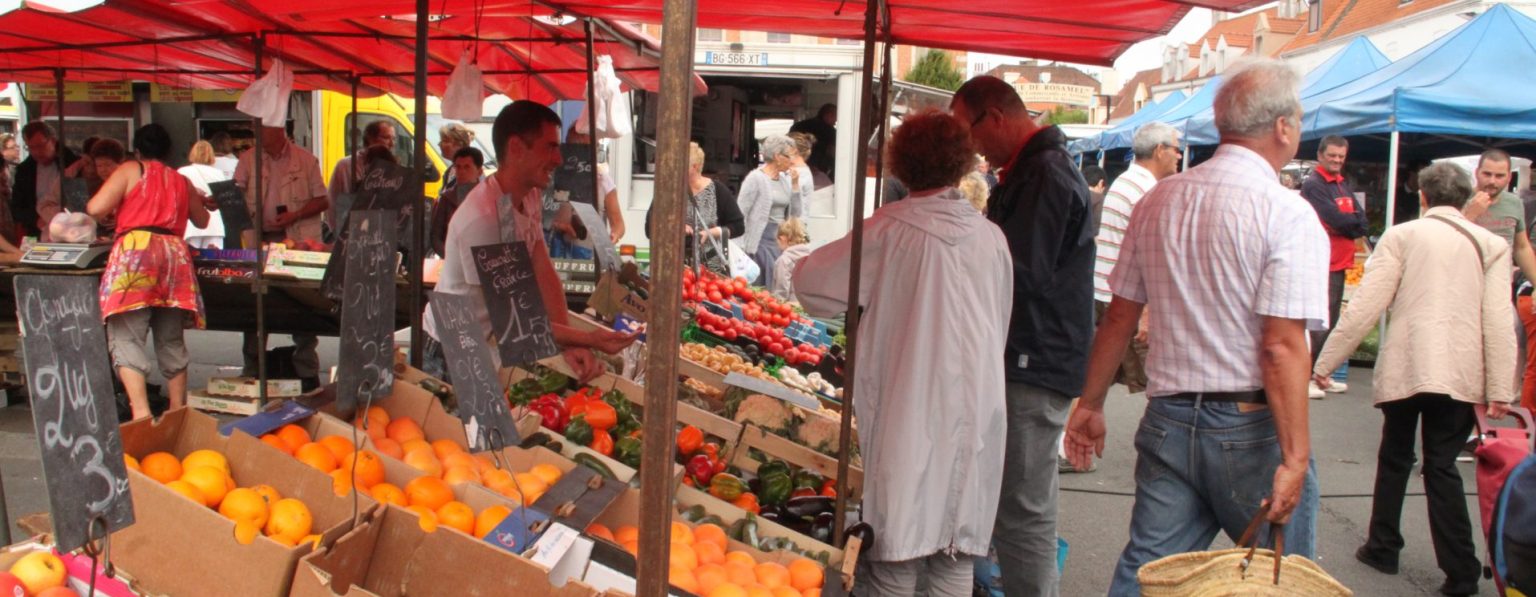 Le marché d'Etaples-sur-mer - Etaples sur mer