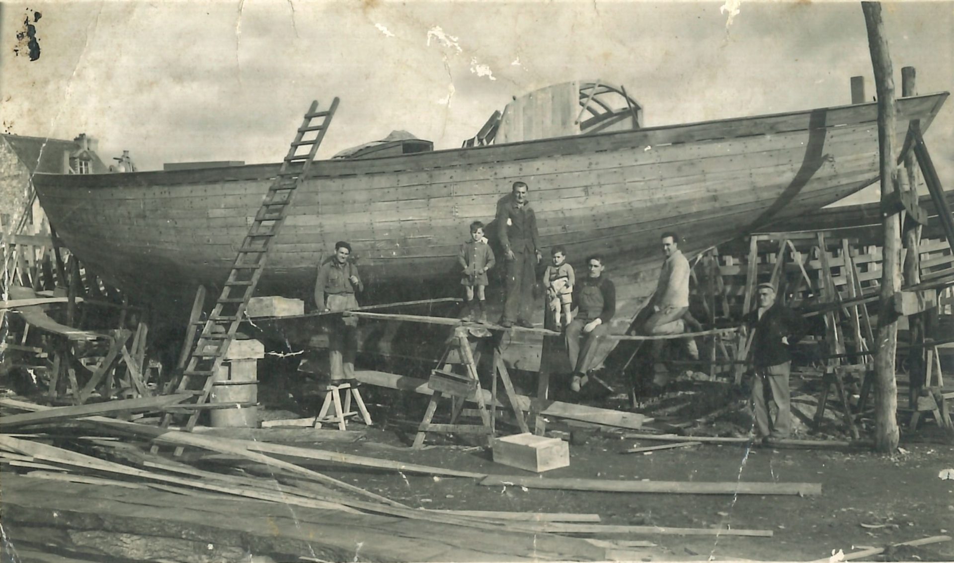 L'histoire du chantier de construction navale - Etaples sur mer